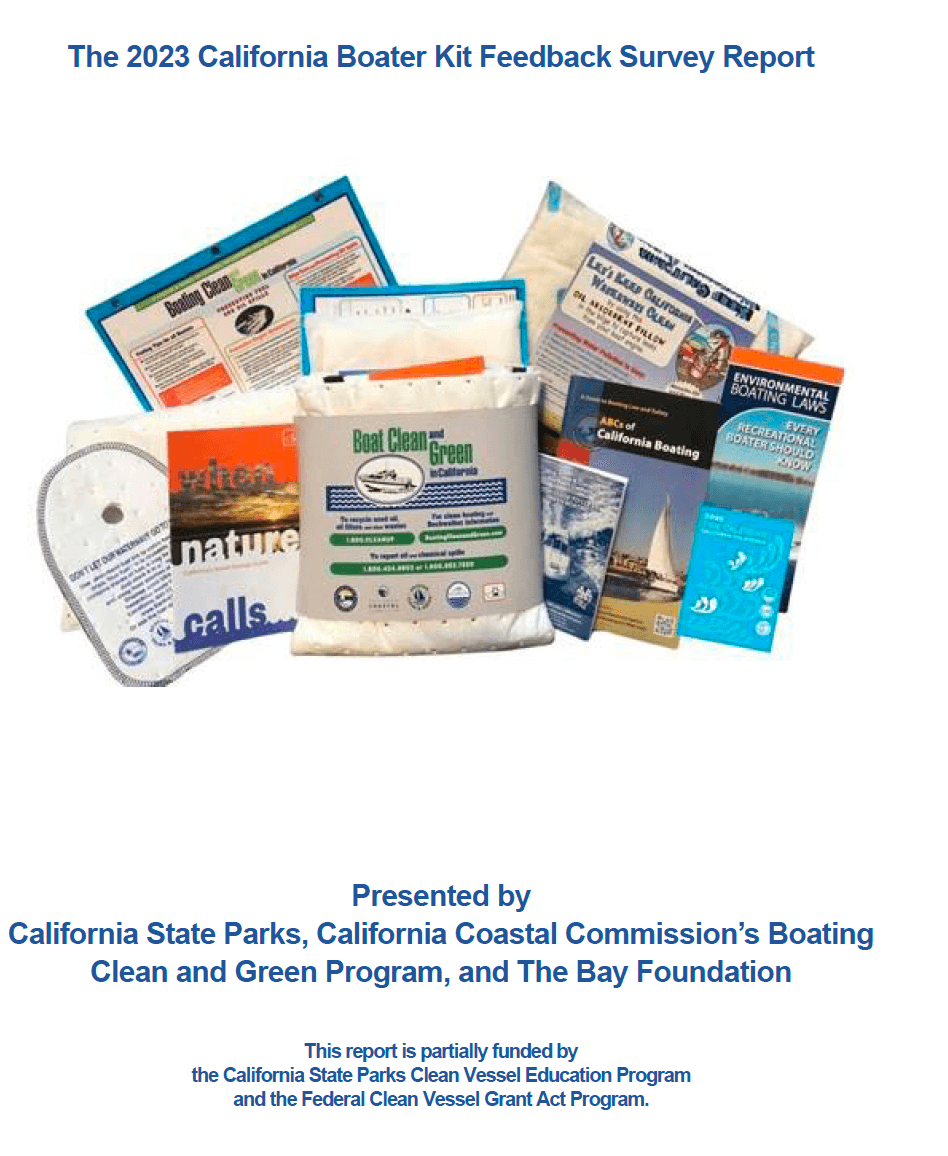 The 2023 California Boater Kit Feedback Report - The Bay Foundation